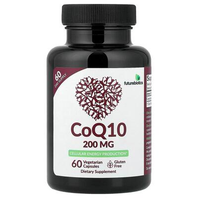 Futurebiotics,辅酶 Q10，200 毫克，60 粒素食胶囊