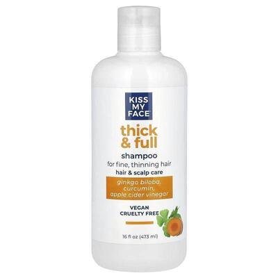 Kiss My Face,Thick &amp;amp;amp; Full Shampoo, For Fine,