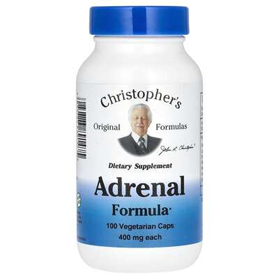 Christopher's Original Formulas肾上腺配方草本配方每日温和伴