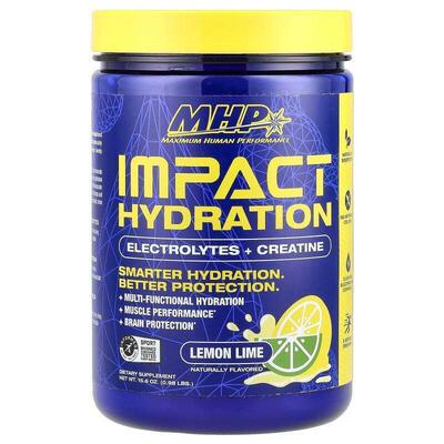 MHP,Impact Hydration, Electrolytes + Creatine, Lemon Lime, 0
