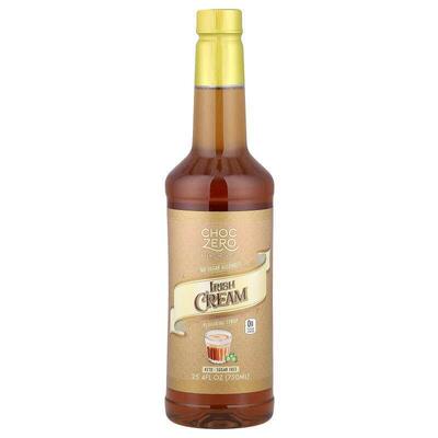 ChocZero,Premium Syrup, Irish Cream, 25.4 fl oz (750 ml)