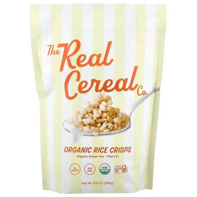 The Real Cereal Co,Organic Rice Crisps, 8.4 oz (240 g)