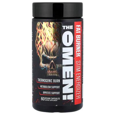 JNX Sports,The Omen!®, Fat Burner, 60 Vegan Capsules
