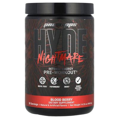 ProSupps,优效能量锻炼前配方血莓味