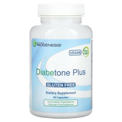 Nutra BioGenesis,Diabetone Plus, 90 Capsules