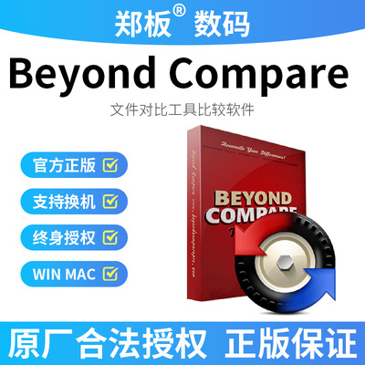 正版Beyond Compare文件比较工具许可证原厂直发买家邮箱含发票