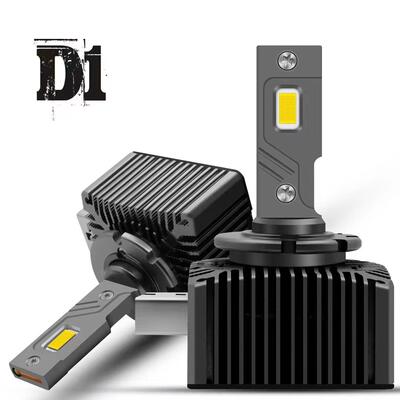 直插式D系列LED大灯单铜管90W大功率高亮灯D1S/D2S/D3S/D4/D5/D8