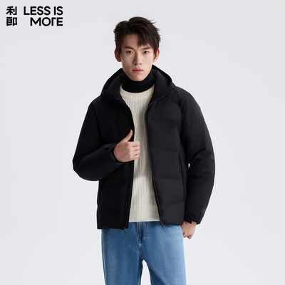 【商羽鲜绒】利郎奥莱羽绒服2025冬季新款时尚休闲保暖抗寒外套男