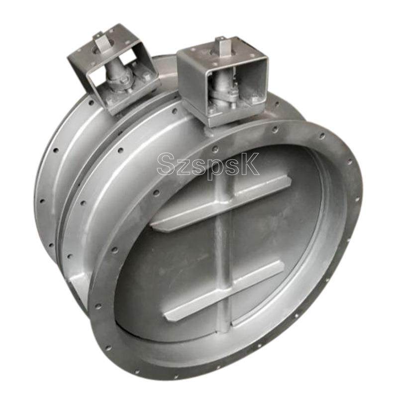 D641W电动阀门DN1500气动高温烟气蝶阀316L不锈钢电动通风蝶阀_虎窝淘