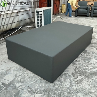 防撞软包方块床单人皮艺床留置单间海绵床垫手动护理床现货