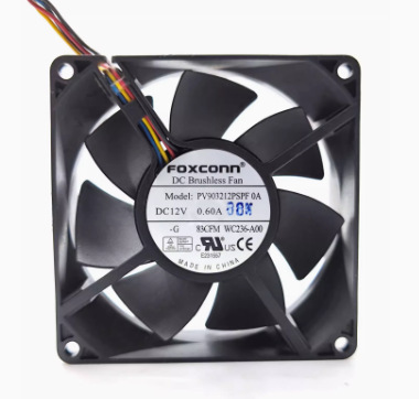 PV903212PSPF0A 富士康9032 12V 0.6A 9CM机箱静音散热风扇4线PWM