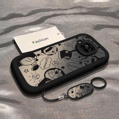 适用红米Note9手机壳4GNote9Pro防摔男女可爱note9 5g全包边网红Redmi新款高颜值9pro硅胶软壳卡通晕染叮当猫