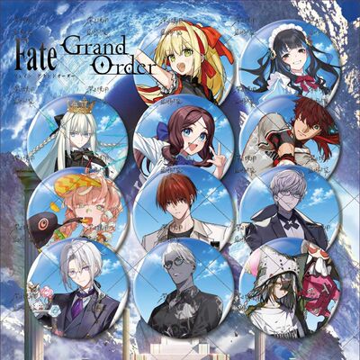 FateGrandOrder角色徽章套装吧唧收藏纪念礼物11周年尼禄摩根