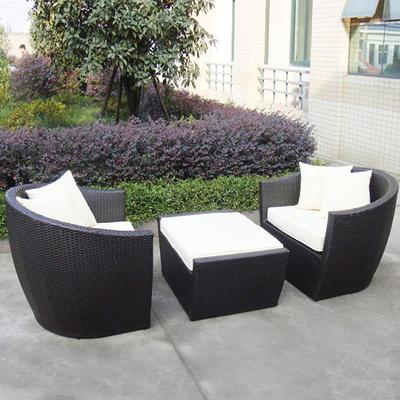 户外躺椅室外阳台露天花园庭院藤编躺床阳光房沙滩藤椅人躺窝沙发