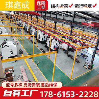 kbk柔性吊k厂房吊运设备组合k式悬道挂轨吊500kg起重YMR设备b起重
