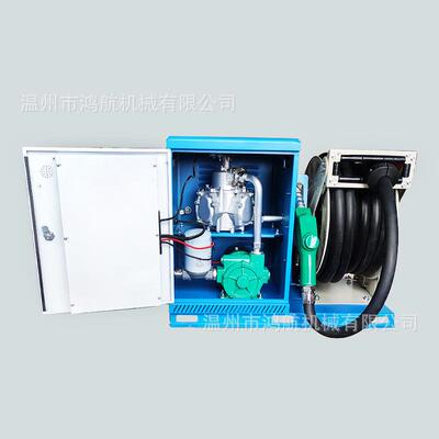 12V24盘V220V柴油加油吸机卷加卷管绕管器电动HJY-110自油泵抽油