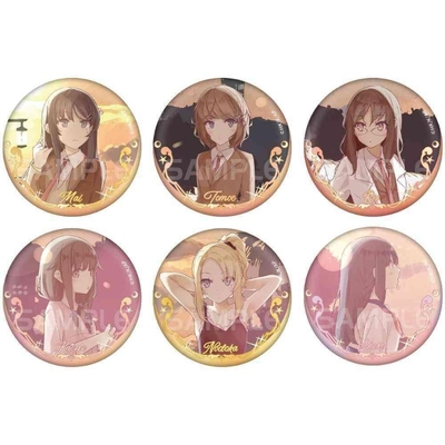 星河动漫青春猪头少年 黄昏系列徽章盲抽【1盒6入】