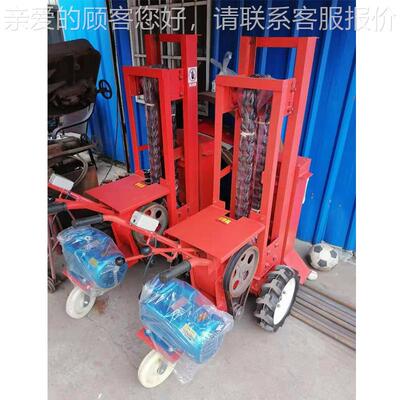 小型柴电油FXH走动力路面夯砸土机自式夯机动家用沟槽地基夯实设