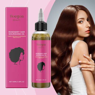 Hoegoa Rosemary Hair Oil Nourishes, soothes, and tames frizz