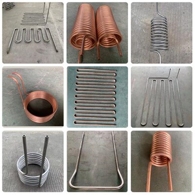 202330f4不锈钢弯管盘管加工定做换热器紫铜冷却盘蒸发器蛇形蒸汽