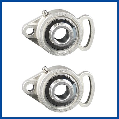 AMGT不锈钢外球面带座轴承SUCFA205 SUCFA206 SUCFA207