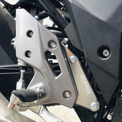 适用于铃木GSX250Rq升高脚踏支架总成gsx250车把降低龙头改装配件