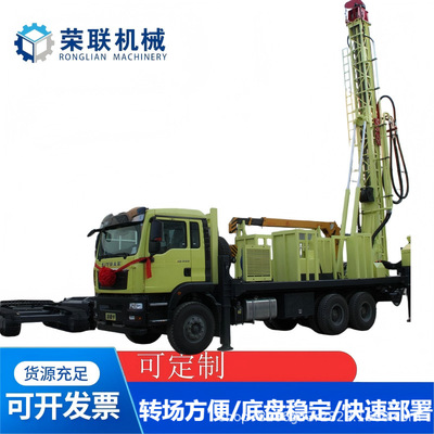 CRL1000S 出口 drilling rig，1000 米车载深井钻井机