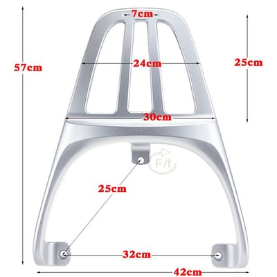 适用雅迪电动车E8/E8S/E10GT大师版E9PLRO改装尾箱支架延长拓展后