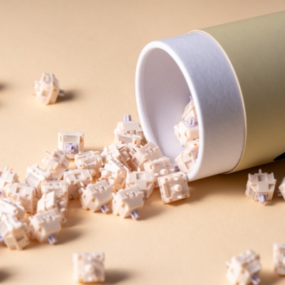 【XLLAB x HMX】紫薯静音轴 0肉感 原生导光柱 Taro Silent