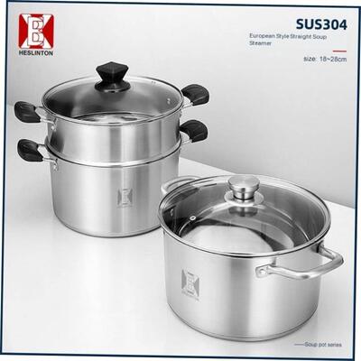 Stainless steel soup pot cooking thickening sll porridge
