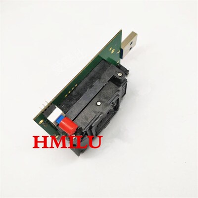 极速eMCP254转USB3.0测试座 BGA254烧录座子 高速读写字.库 适配
