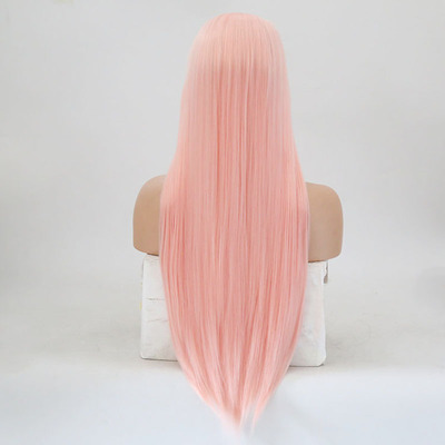 极速RONGDUOYI High Temperature Synthetic Lace FrTont Wig Lon