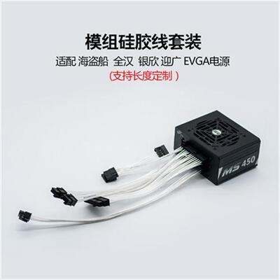 新品全汉MS450 MS600 海t盗船SF 银欣SX EVGA 定制SFX电源矽胶全