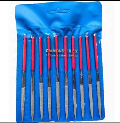 钢挫挫刀小锉刀i超细1mm2mm 金钢沙金刚砂钢锉刀手工什锦锉刀套装