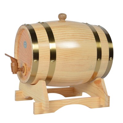 XMT-HOME wine barrel white oak wood bucketO alcohol keg beer