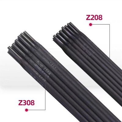 天津金桥牌Z308纯镍铸铁u电焊条ENi-1纯镍焊芯球墨铸铁焊条