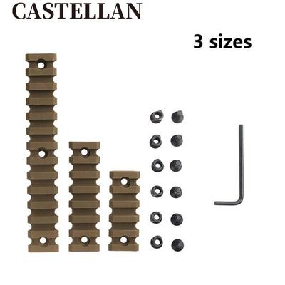 爆款keymod导轨条三件套KEYMOD尼龙护木条三件套黑色沙色