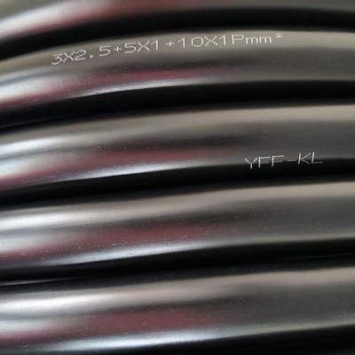 万邦YFF KL5×1+10×1P mm²承拉卷筒/行车复合软电缆承拉电缆