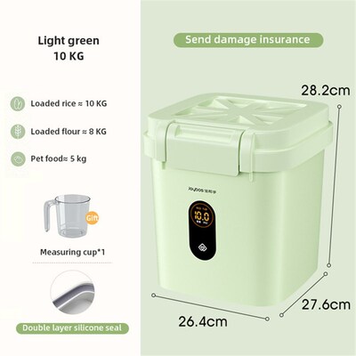 极速5L/10L Kitchen Moisture Proof HermeticM Flour Rice Conta