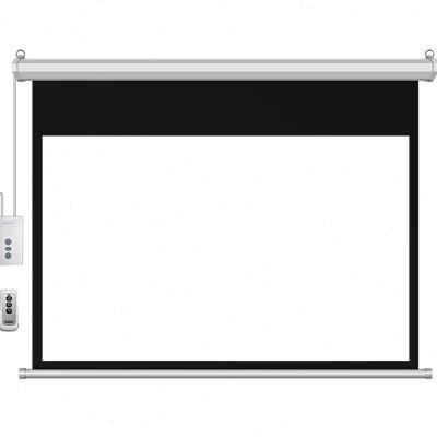 极速奢祥抗光电动投影幕布60寸84寸100寸120寸150寸全Z息家用投影