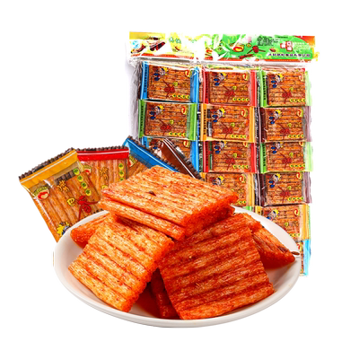 嘴巴香辣条素大刀肉零食小吃