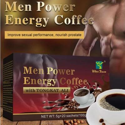2 packs Men Power Energy Coffee Male Enhancer Kidney Strong