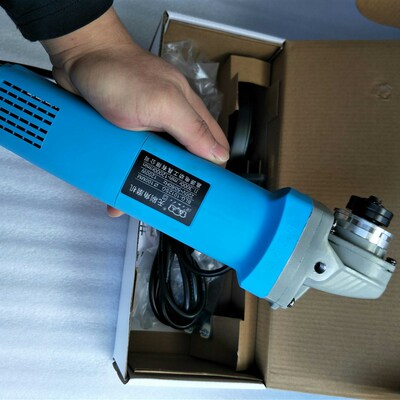 新品鑫立无刷角磨机大功率1200w多功能H100型切割砂轮打磨机工业