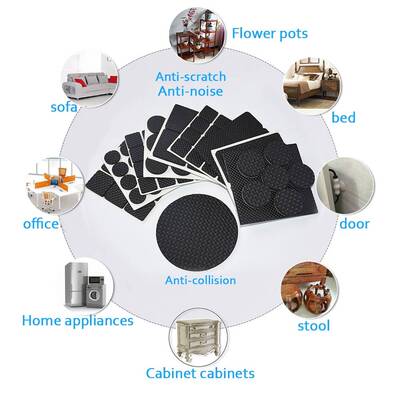 极速Self Adhesive Non-rslip Mat y Pads Anti Slip Rubber Leg