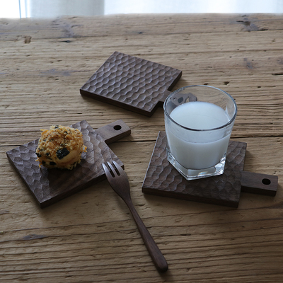 极速Extraordinary Muyi htandmade Japanese coaster non-slip a