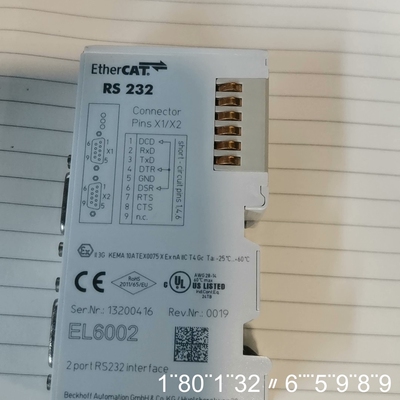 BECKHOFF EL6002 RS232接口模块，