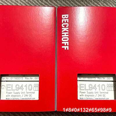 BECKHOFF EL9410电源模块，24V直议价