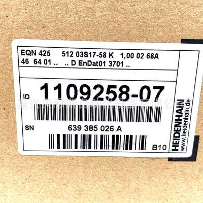 EQN425 2048 03S17-58 ID605381-08 1109258-08海德汉EnDat编码器