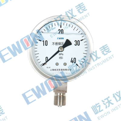 抗振压力表不锈钢抗振压力表YTFN-100H YN-100BF屹沃仪表厂家供应