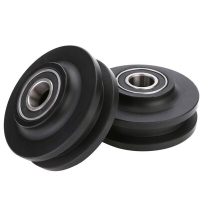 2pcs Sliding Barn Door Wheel Roller GPulley for Wardrobe Clo